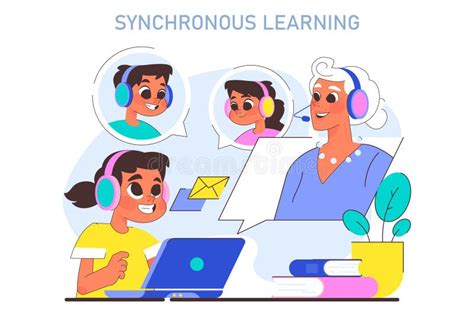 Synchronous Learning Stock Illustrations 185 Synchronous Learning Stock Illustrations Vectors