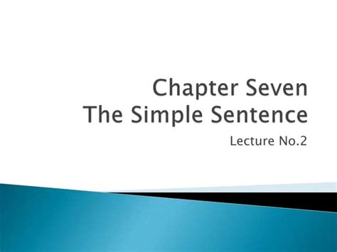 Chapter Seven Lecture 2 Pptx