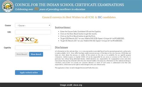 Icse 10th And Isc 12th Result 2017 Declared Check Now At