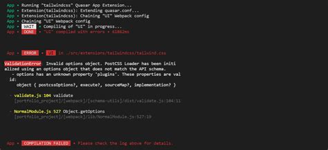tailwindcss issue with latest quasar version · quasarframework quasar