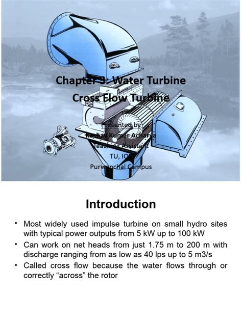 cross flow turbine pdf