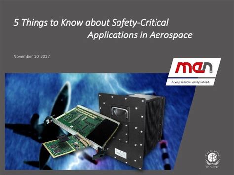 5 Things To Know About Safety Critical Applications In Aerospace