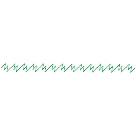 Zigzag Motif Embroidery Border Design