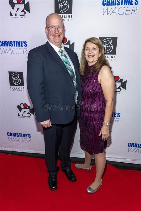 Christine S Wager Los Angeles Screening Editorial Stock Image Image