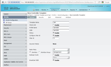 Configuring Wlanssid From Primencs Cisco Community