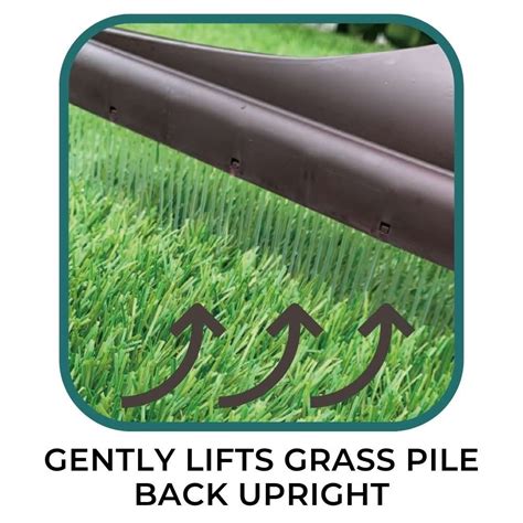 Artificial Grass Rake Brush 45cm Wide Artificial Grass