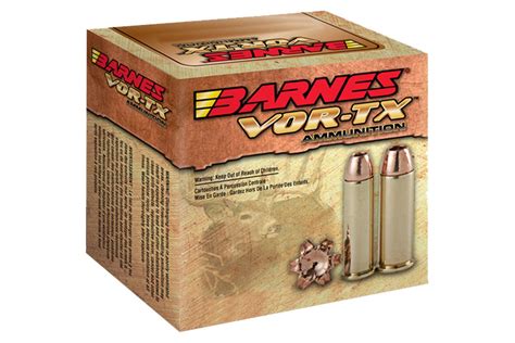Barnes Bullets 21543 Vor Tx 357 Mag 140 Gr Barnes Xpb Handgun Ammo