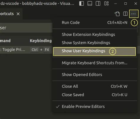 How To Reset Your Keyboard Shortcuts In Visual Studio Code Bobbyhadz