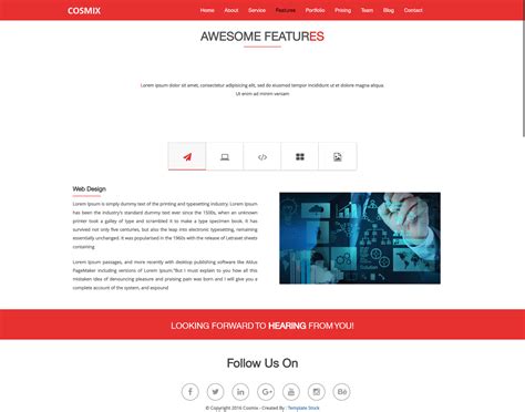 Github Sarodehssingle Page Template Converted Into Multipage Template