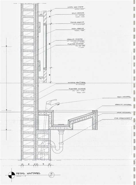 Wash Basin Installation Detail Plan Detail Dwg File Artofit