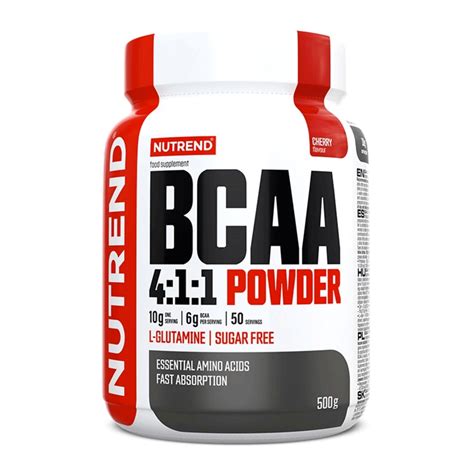 Nutrend Bcaa 411 Powder 500 G Višňa