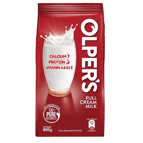 Olpers Full Cream Milk Powder 800g 2821oz Pack Of 1 Richness Of