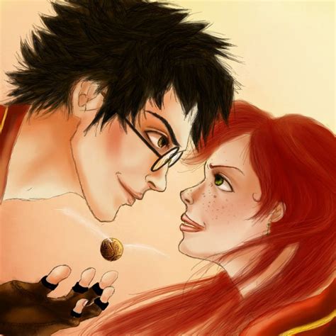 Harry Potter And Ginny Weasley Hinny Fanart Harry Potter Harry