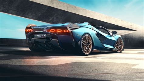 Lamborghini Sian Roadster 2020 4k 8k 3 Wallpaper Hd Car Wallpapers 15148