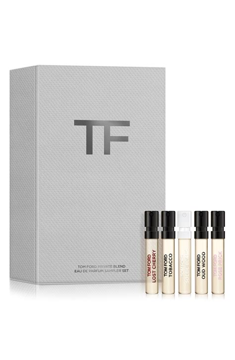 Tom Ford 5 Pc Private Blend Eau De Parfum Sampler Set Smart Closet