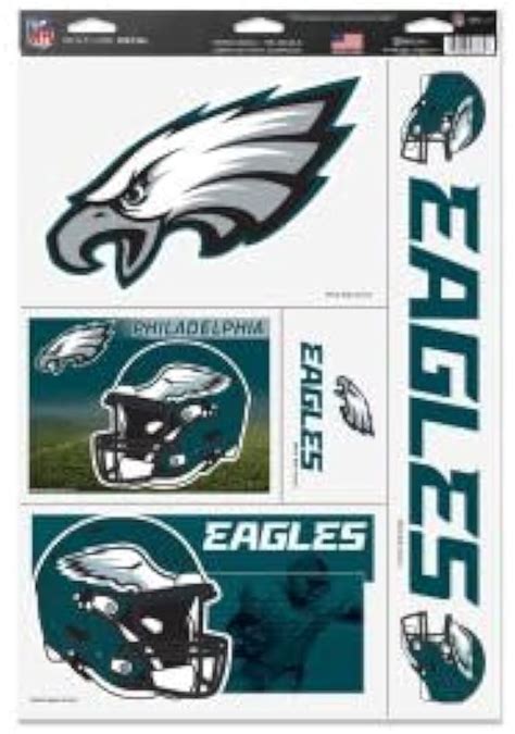 Eagles Helmet Decals Eagles Helmet Decal Etsy Uk