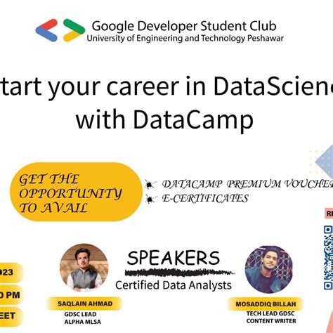 See Start Your Career In Data Science With Data Camp At Google Developer Babe Clubs