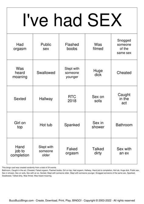Uni Sex Female Point Per Box Bingo Cards To Download Print And Customize