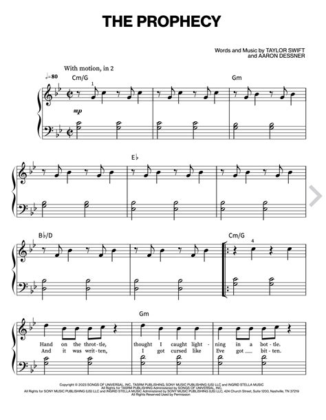 Flute Sheet Music For Taylor Swift