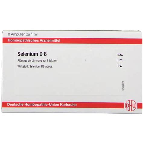 Selenium D 8 Ampoules Uk