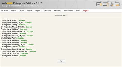 Webadm Installation Guide Standalone And High Availability Setups Rcdevs Main Website