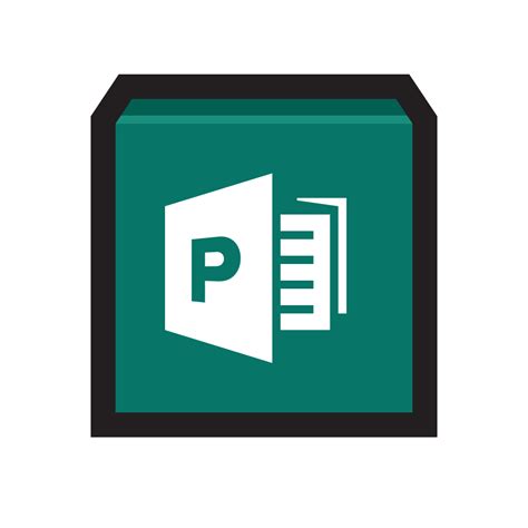 Microsoft Publisher Icon Flat Strokes App Iconset Hopstarter