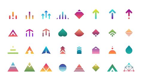 swipe up story button icon set application and social network scroll