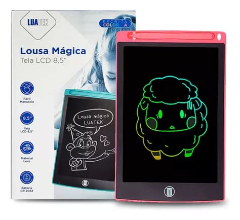 Quadro Mágico 85 Polegadas Vermelha Tela Lcd P Desenhar Mercadolivre