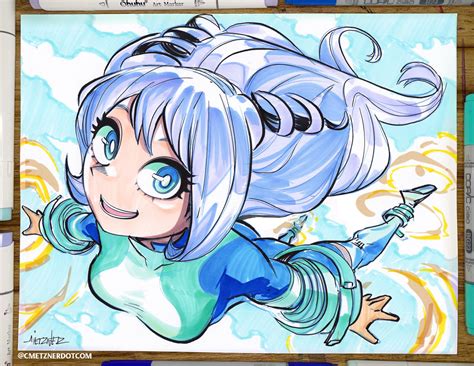 Heres My Drawing Of Nejire R Bokunoheroacademia