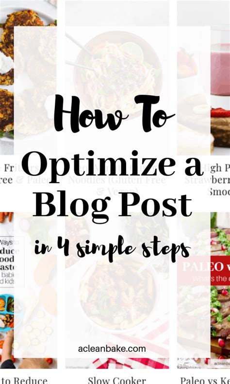 Simple Steps To Optimizing A Blog Post