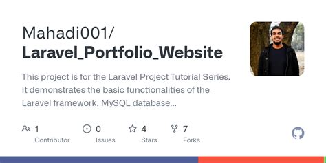 GitHub Mahadi Laravel Portfolio Website This Project Is For The Laravel Project Tutorial