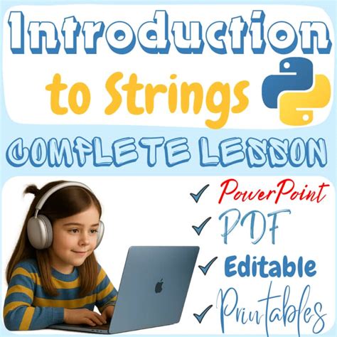 Introduction To Strings In Python Programming Complete Coding Lesson