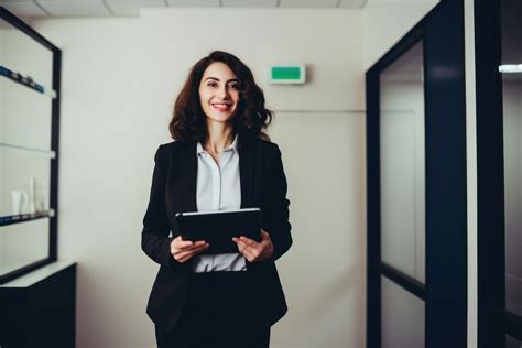 White Office Woman Computer Businesswear Free Photo Rawpixel