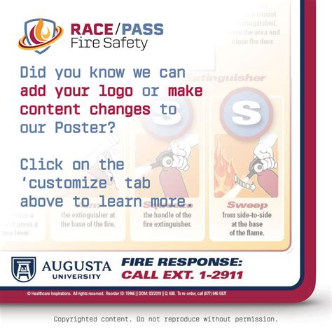 Racepass Fire Safety Poster Racepass Fire Safety Solutions