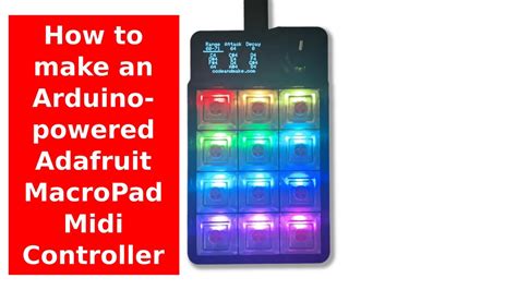 Turn A Macropad Into A Midi Controller Adafruit Industries Makers Hackers Artists