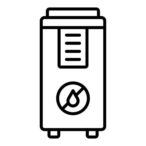 Dehumidifier Icon Style 20788750 Vector Art At Vecteezy