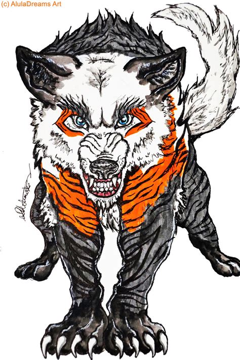 Brandon Wolf Request By Aluladreamsart On Deviantart