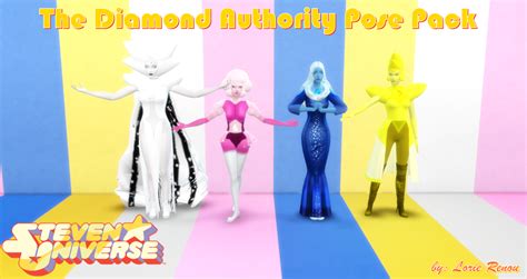 Sci Fi Sims Cc Finds — Steven Universe The Diamond Authority Pose Pack