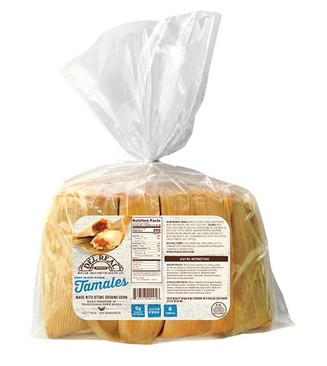Del Real Foods Beef In Red Sauce Tamales 24 Oz Vending Business