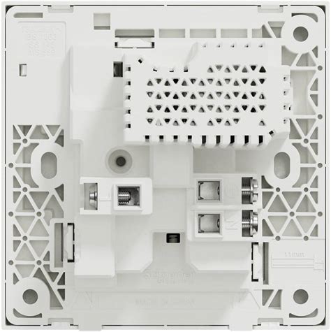 Schneider Electric Avataron C Switch Socket 1 Gang 13a 2 1a Two Port