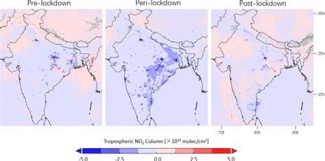 Differences In Corrected Tropomi Tropospheric No2 Columns Between 2020 Download Scientific