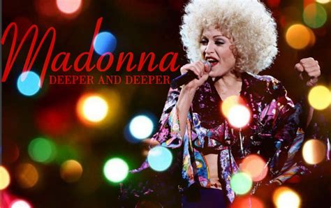Madonna Fanmade Covers Deeper And Deeper The Girlie Show