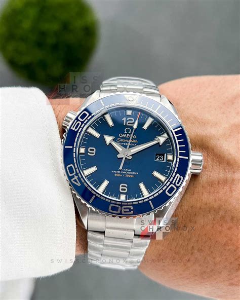 Omega Planet Ocean Blue Dial Omega Seamaster Ocean Rwnqyx