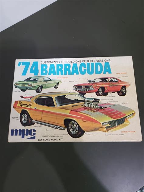 Mpc 1974 Plymouth Barracuda Unbuilt 4659541878