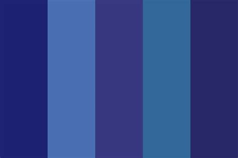 Blue Denim Jeans Color Palette Hex RGB Code