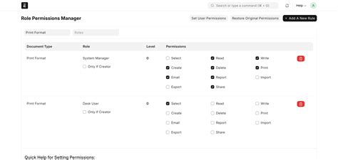 cannot edit the print format erpnext frappe forum