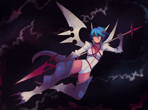 Aqua As A Dragoon Nobody By Tambri Art On Deviantart