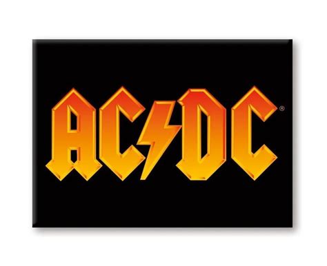 Ac Dc Logo Magnet Comichub