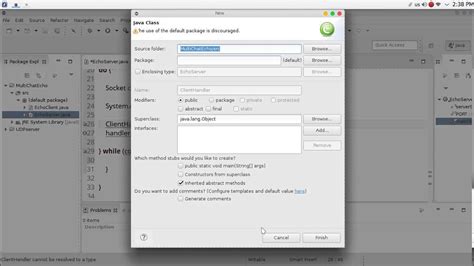 77 java networking socket server with thread youtube