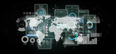 User Interface Screens With Icon Stats And Data 3d Rendering Stock